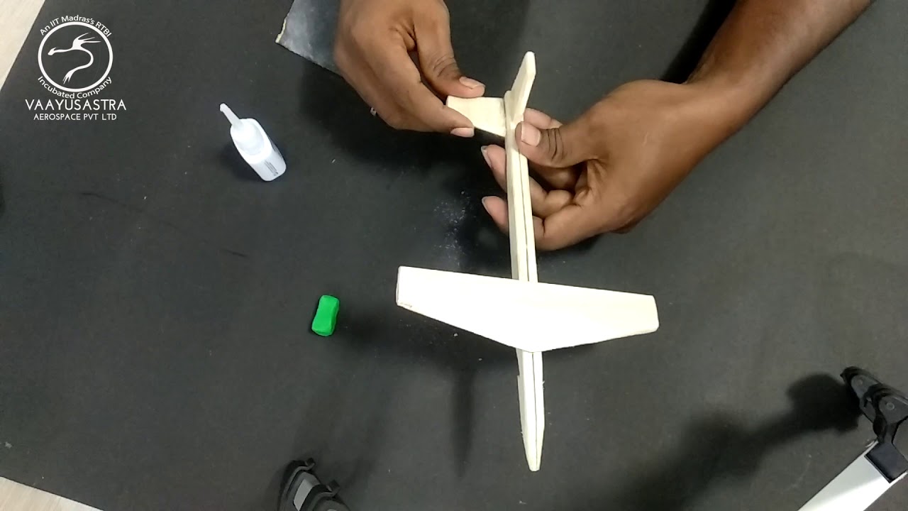 High wing Balsa wood catapult glider | simple wooden glider for kids | vaayusastra - YouTube