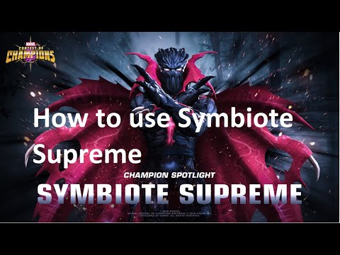 How to use Symbiote Supreme - Marvel Contest of Champions (MCOC) - YouTube