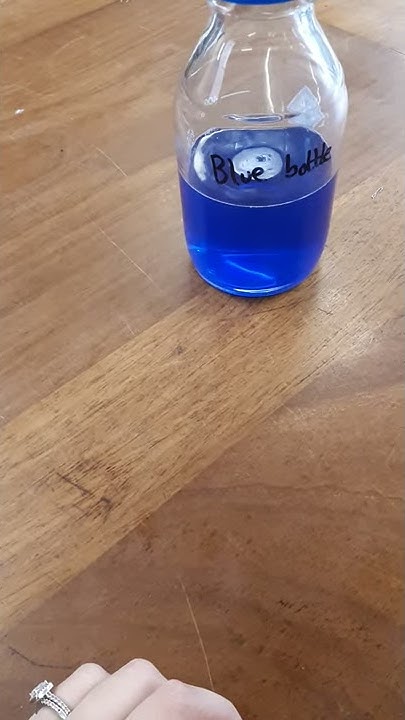 Blue bottle experiment demo - YouTube