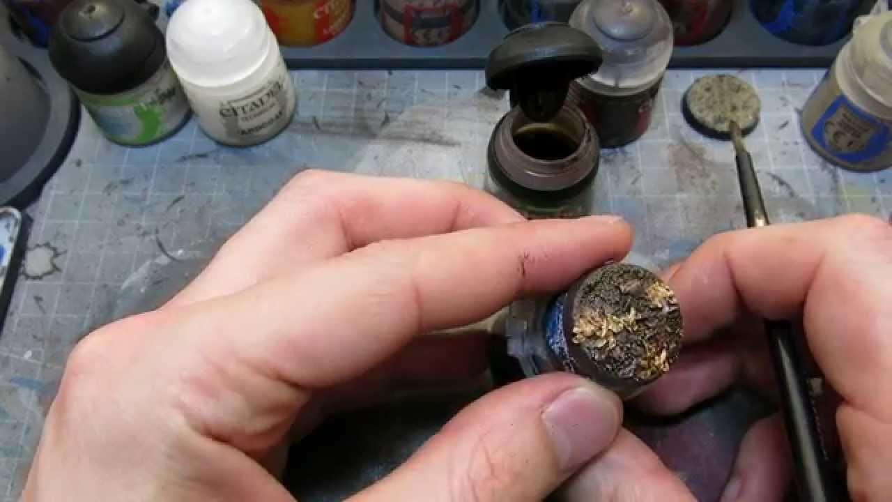 Easy Wet Mud Effect Bases - Warhammer or Wargaming - YouTube