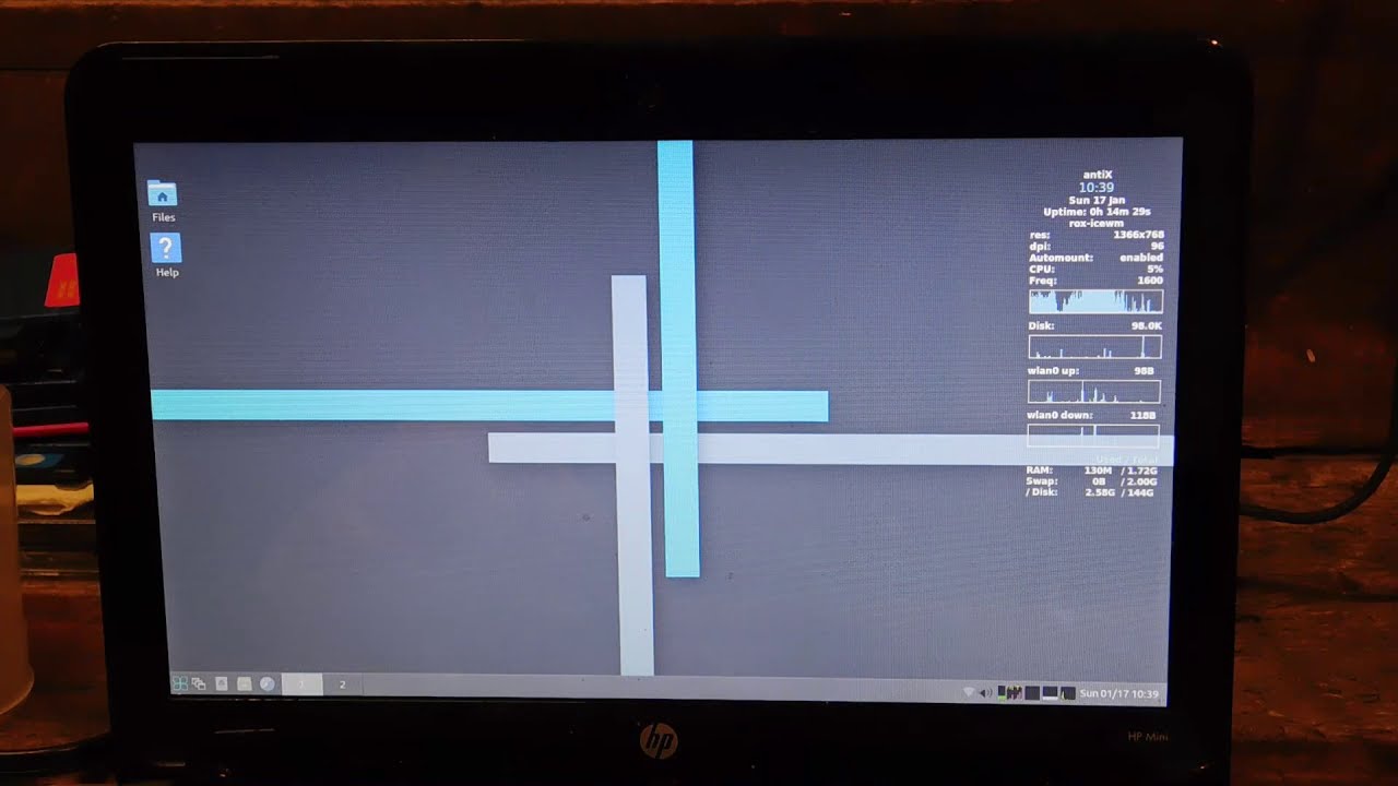 Are Netbooks still Viable? Anti-X Linux on a HP Mini 311 - YouTube