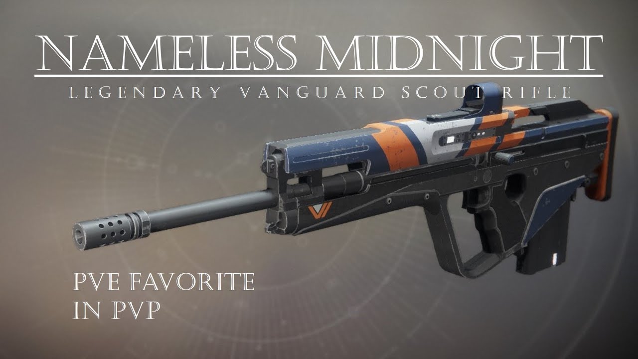 Destiny 2 - Nameless Midnight - Vanguard Scout Rifle - PVP Gameplay ...