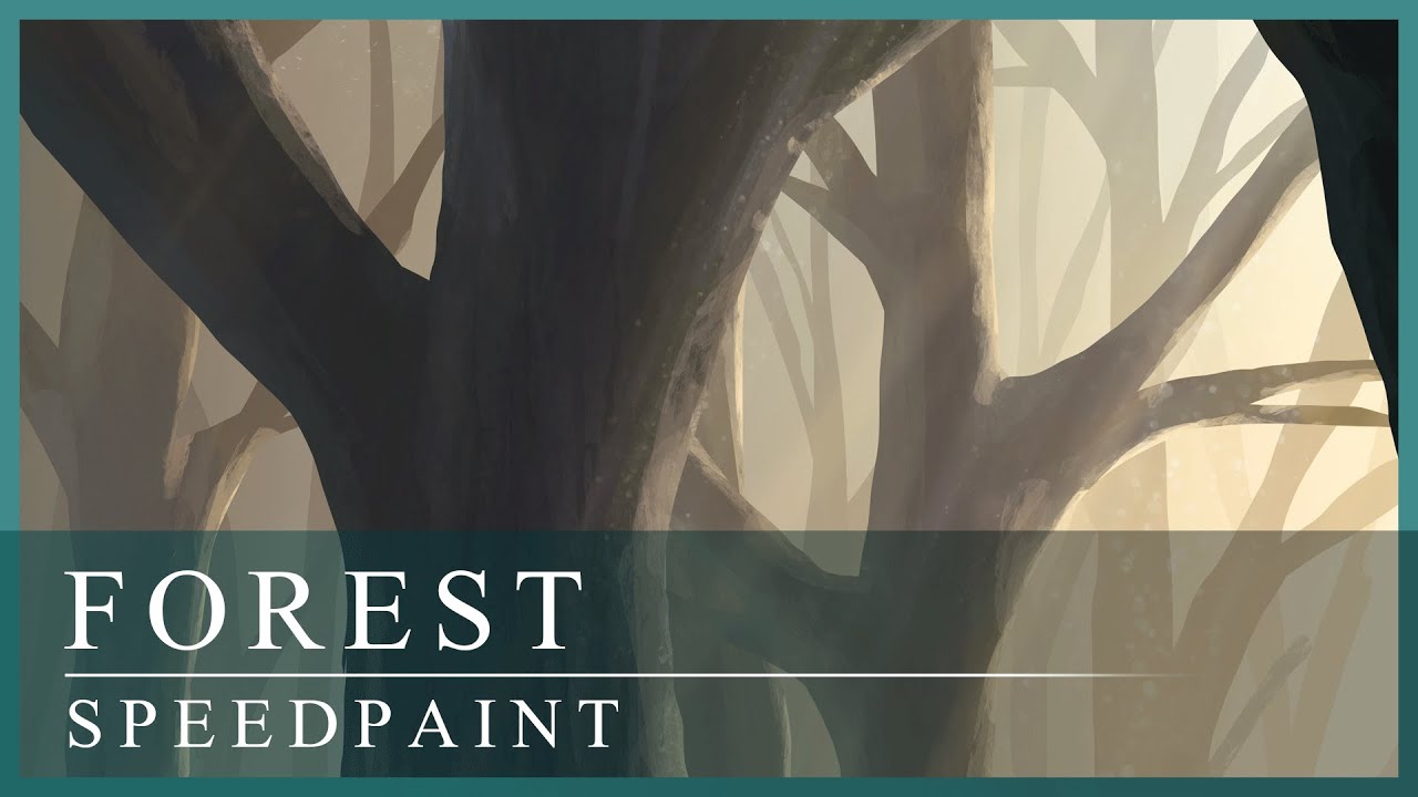 Forest | Digital Painting - YouTube