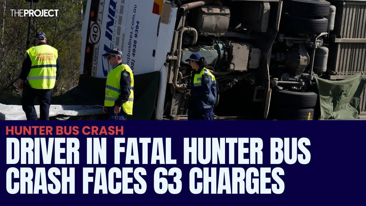Driver In Fatal Hunter Bus Crash Faces 63 Charges - YouTube