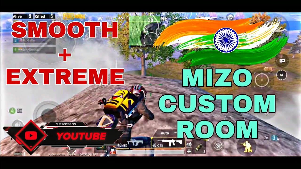 Pubg Mobile mizo custom room full gameplay!! - YouTube