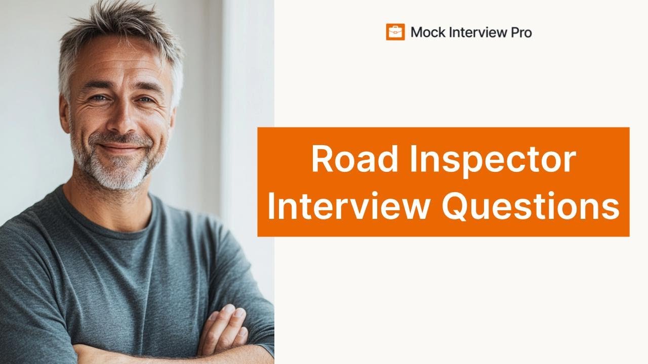 Road Inspector Interview Questions and Answers - YouTube