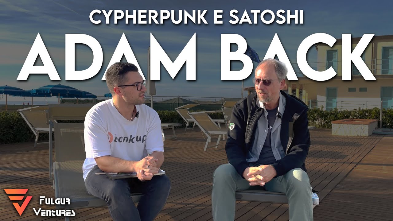 Lavorare con Satoshi Nakamoto - Adam Back - YouTube