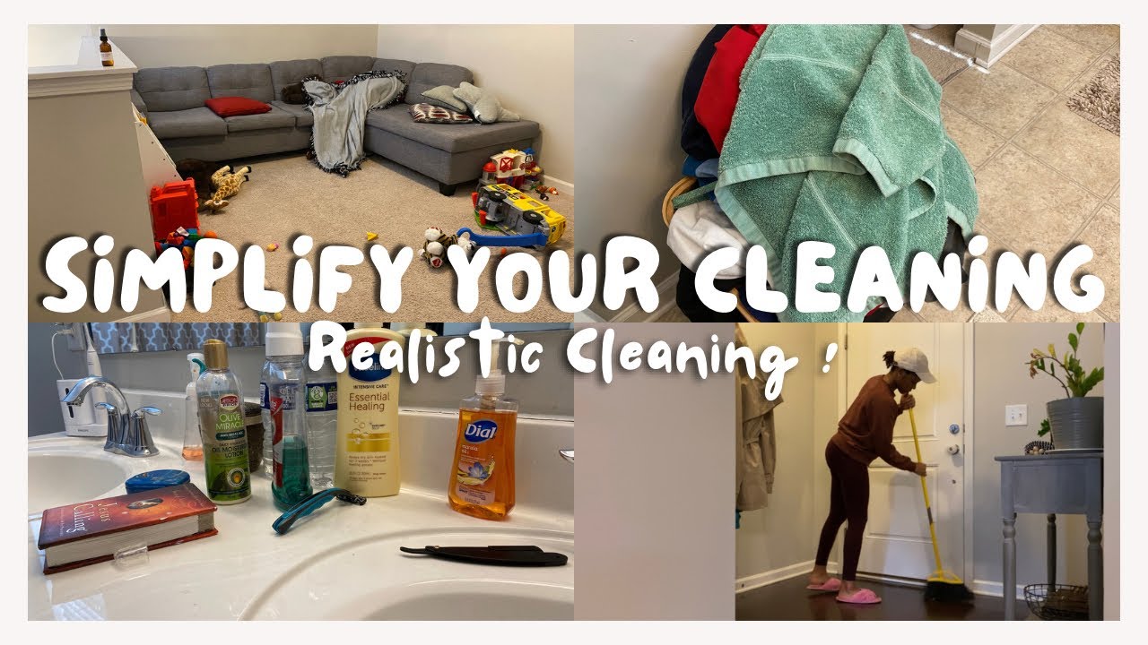 SIMPLIFY YOUR CLEANING | 5 STEPS TO A CLEAN HOME! | 2023 - YouTube