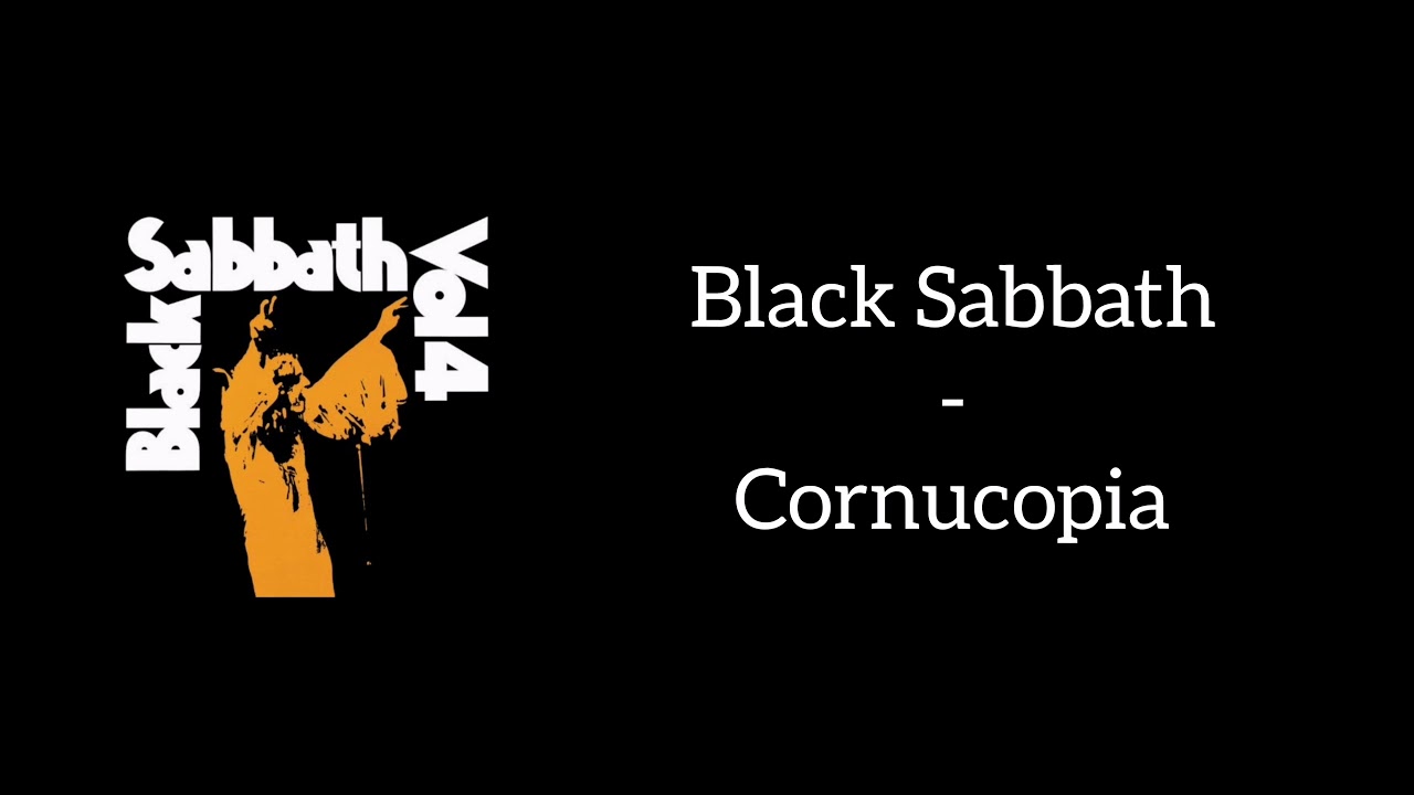 Black Sabbath - Cornucopia (Lyrics) - YouTube
