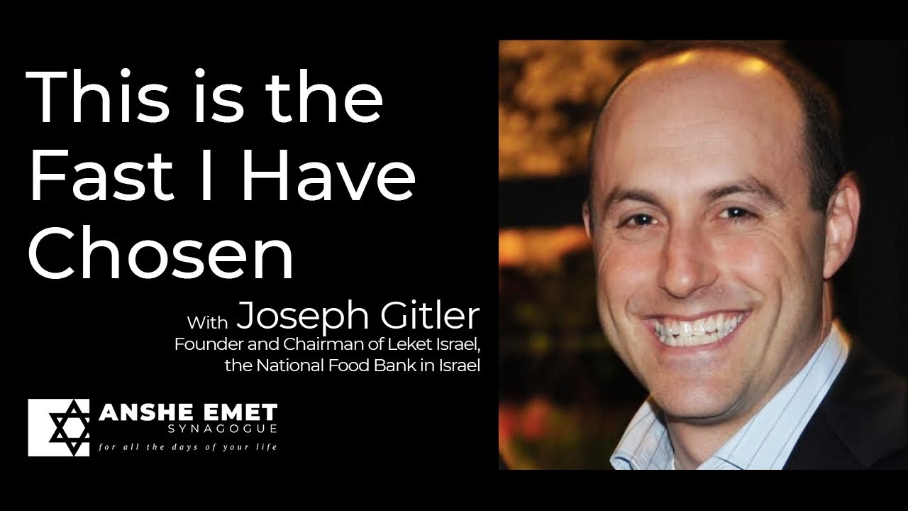 This is the Fast I Have Chosen with Joseph Gitler | Monday, August 24 ...