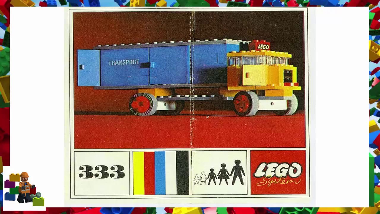 LEGO instructions - System - Vehicle - 333 - Delivery Truck - YouTube