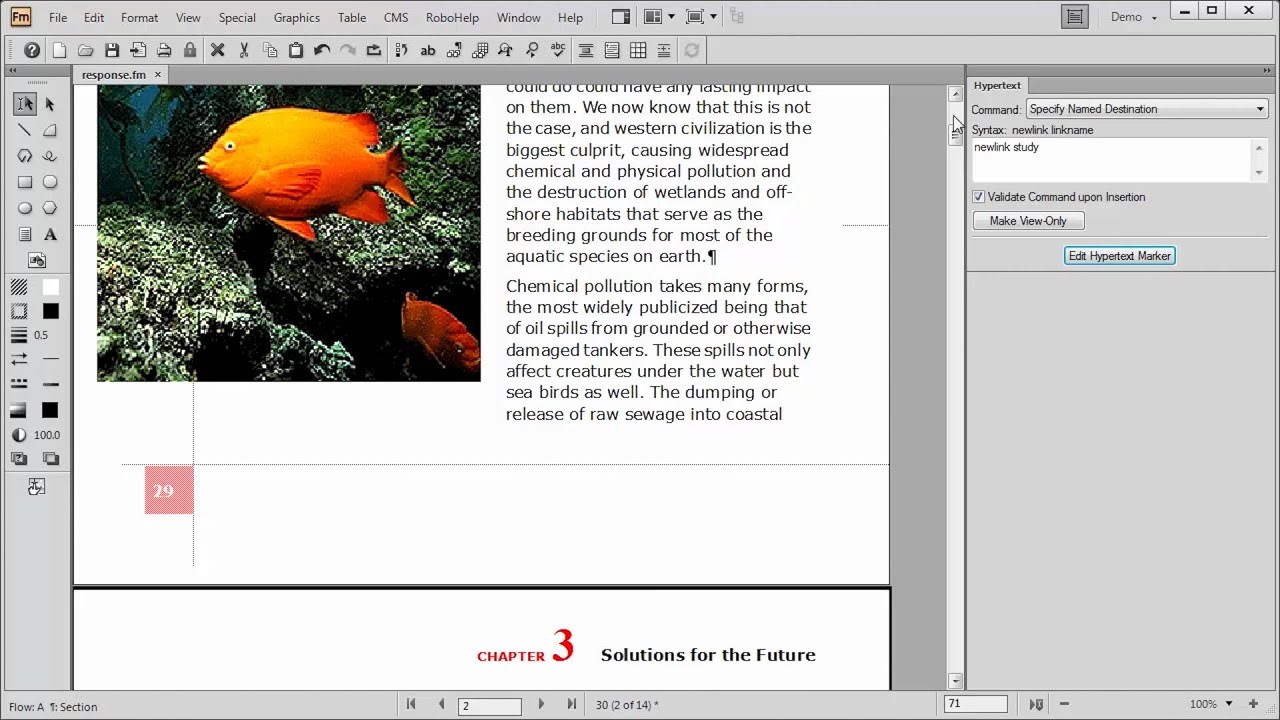 FrameMaker 11: Hotspots for better readability through interlinks in ...