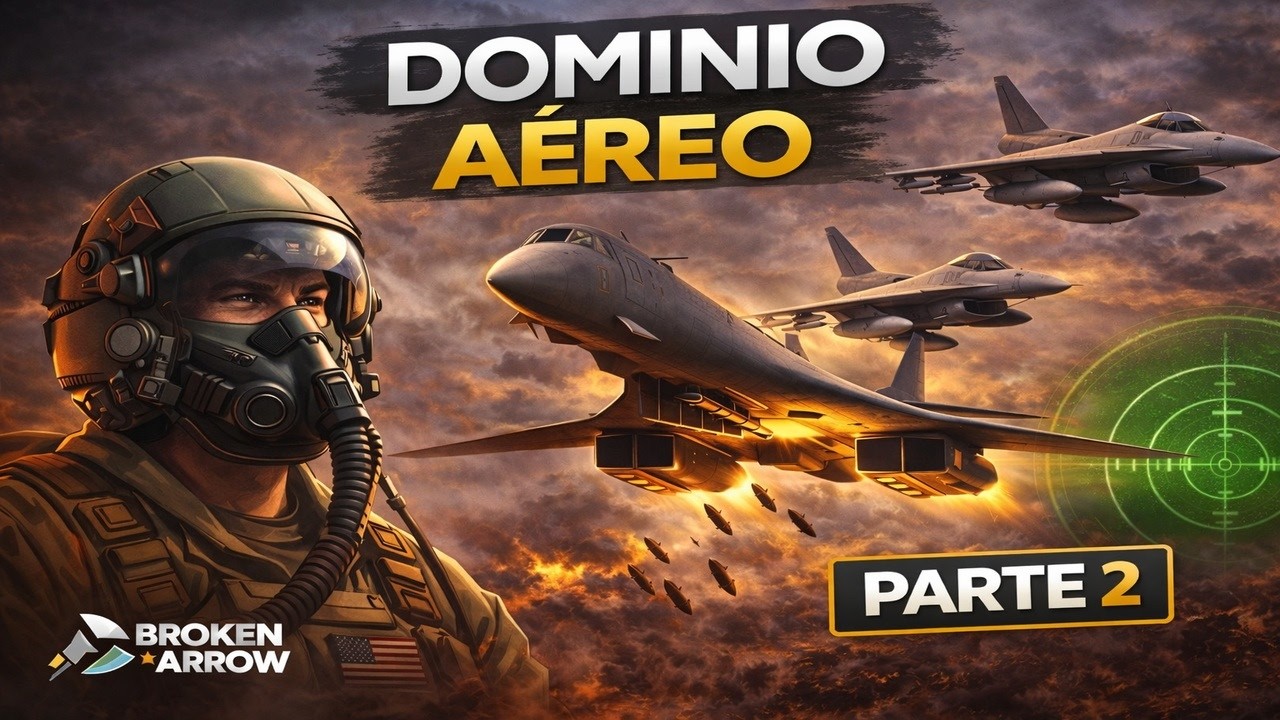 Dominio aéreo en Broken Arrow | B-1B, B-52H y F-16 explicados (Parte 2 ...