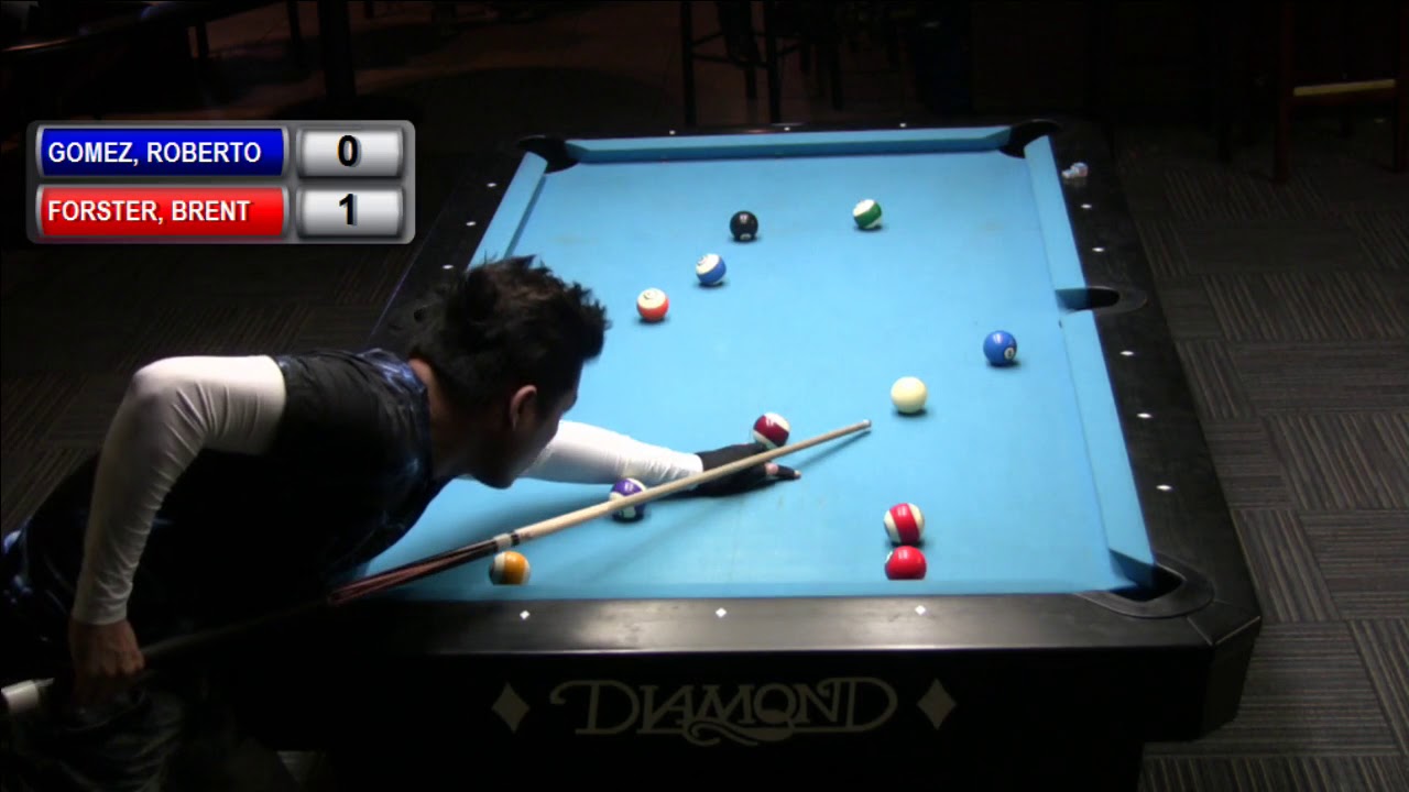 Match 12 Roberto Gomez Vs Brent Forster , Big Tyme Billiards - YouTube