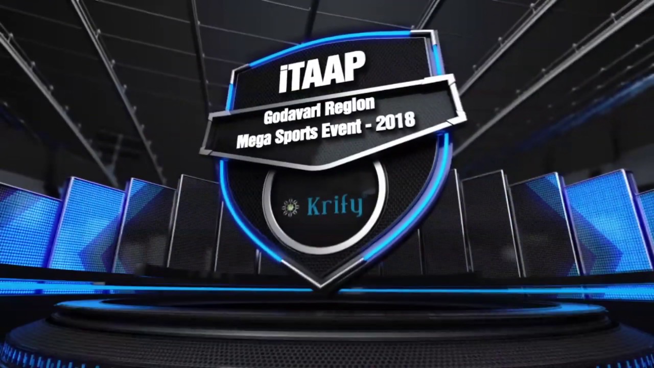iTAAP Krify Mega Sports Event 2018 - Curtain Raiser - YouTube