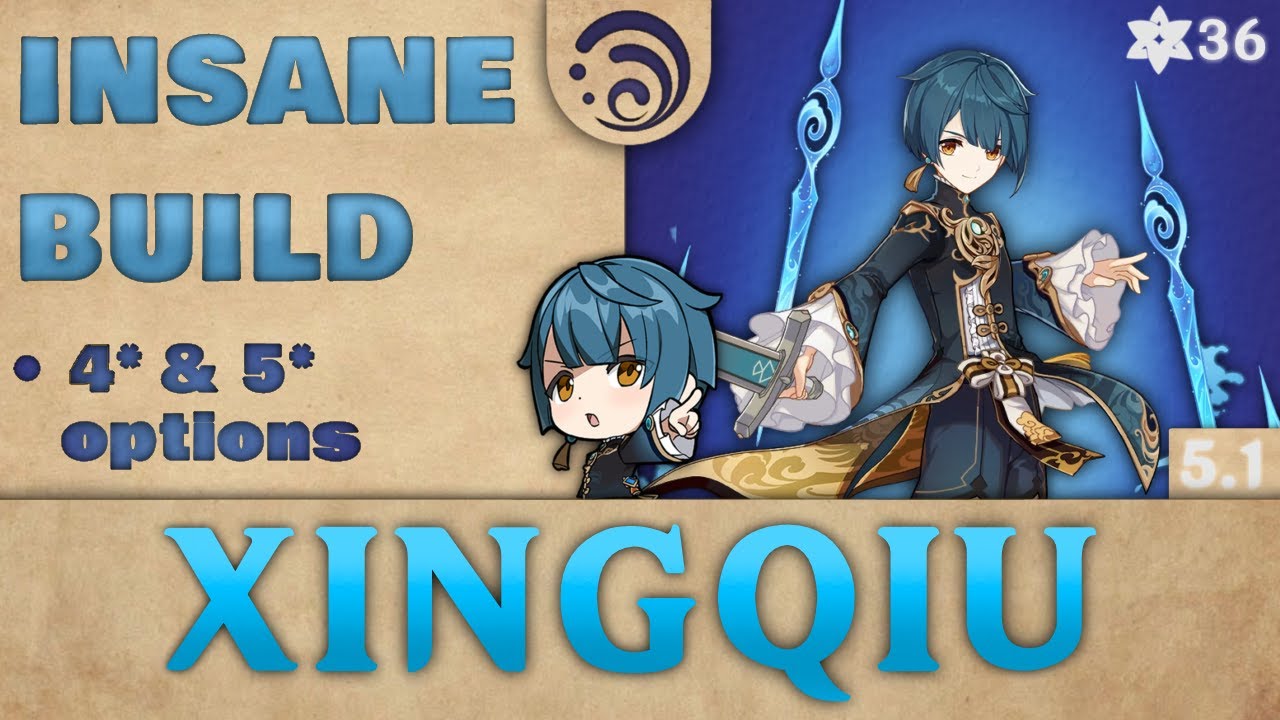 XINGQIU FULL GUIDE | Talents, Artifacts, Weapons, Team Comps [Genshin 5 ...