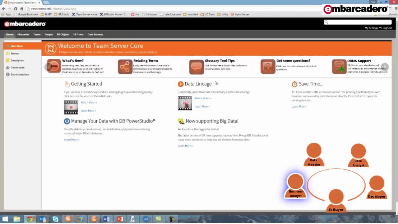 ER/Studio Team Server Demonstration - YouTube