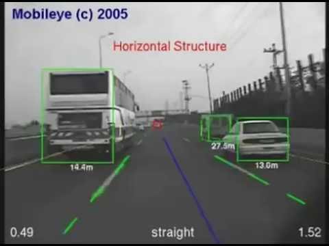 Mobileye Camera View - YouTube