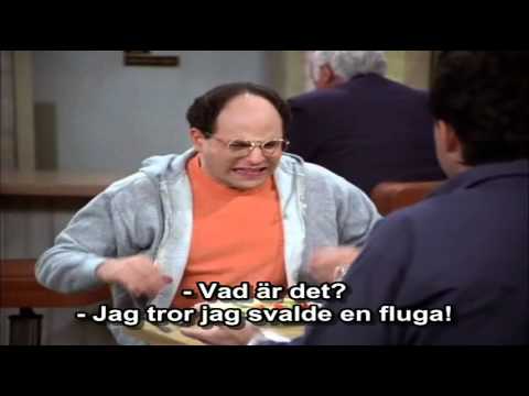 George Costanza - I swallowed a fly! - YouTube