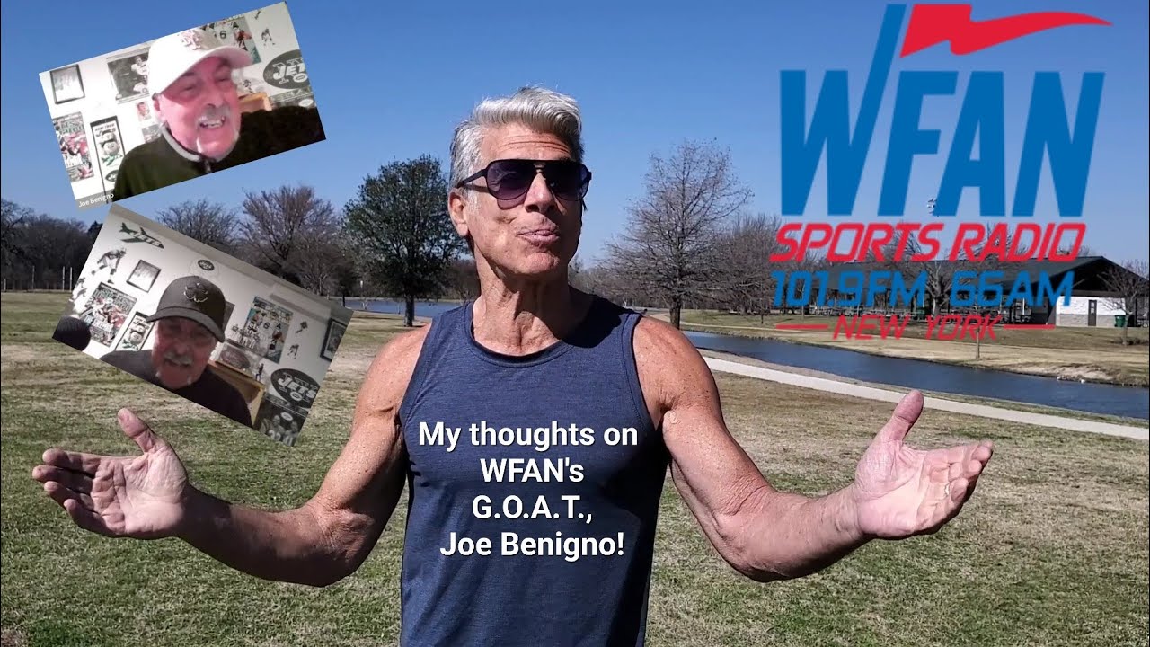 Why WFAN's Joe Benigno Is The G.O.A.T.! - YouTube
