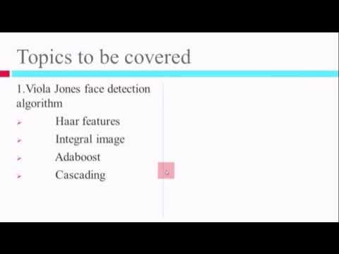Viola Jones algorithm for face detection Explained - YouTube