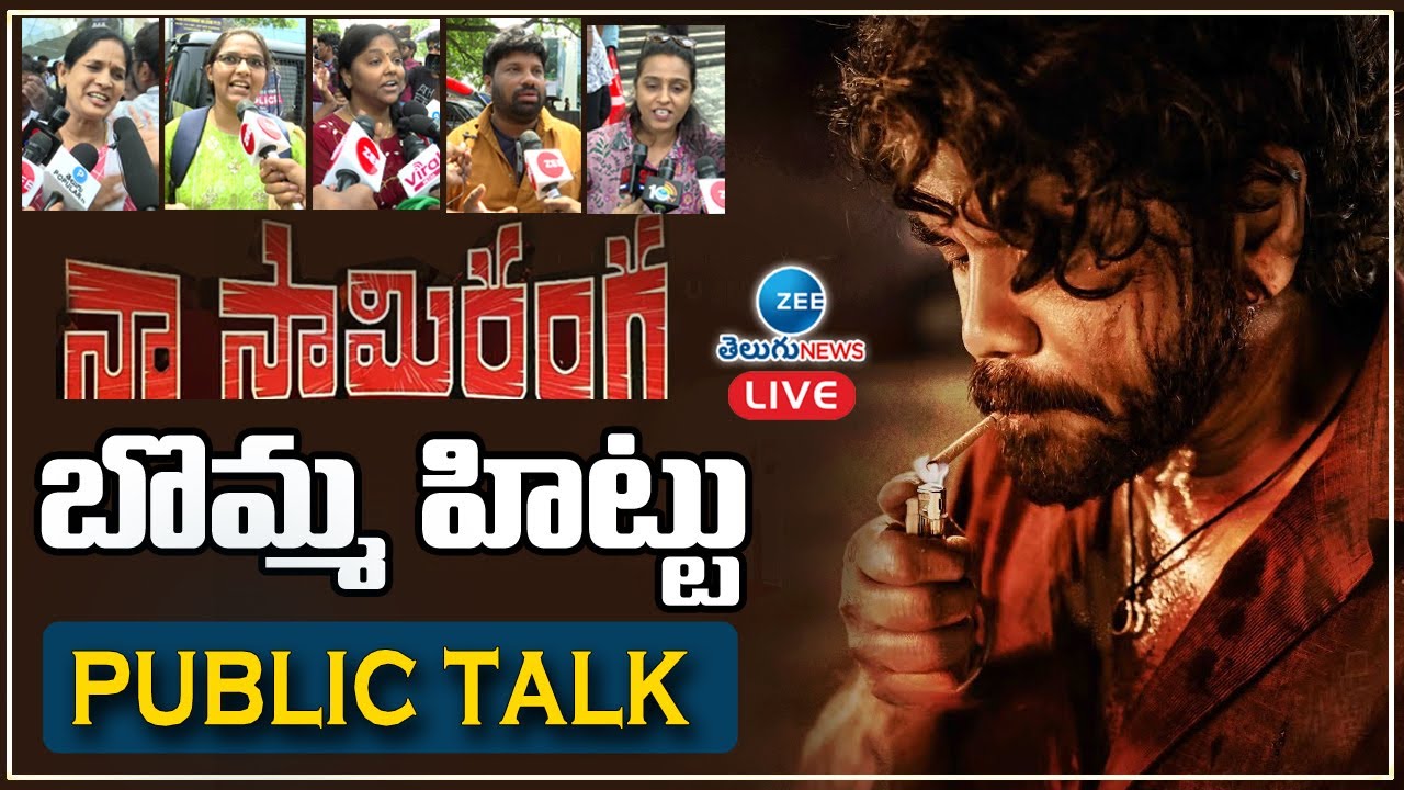 Na Saami Ranga Movie Public Talk || నా సామి రంగ బొమ్మ హిట్టు ...