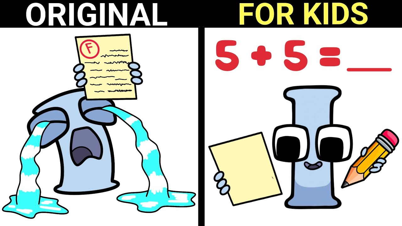 HELPING ALPHABET LORE on their MATHEMATICS | ft. NUMBER LORE (TOP BEST ...