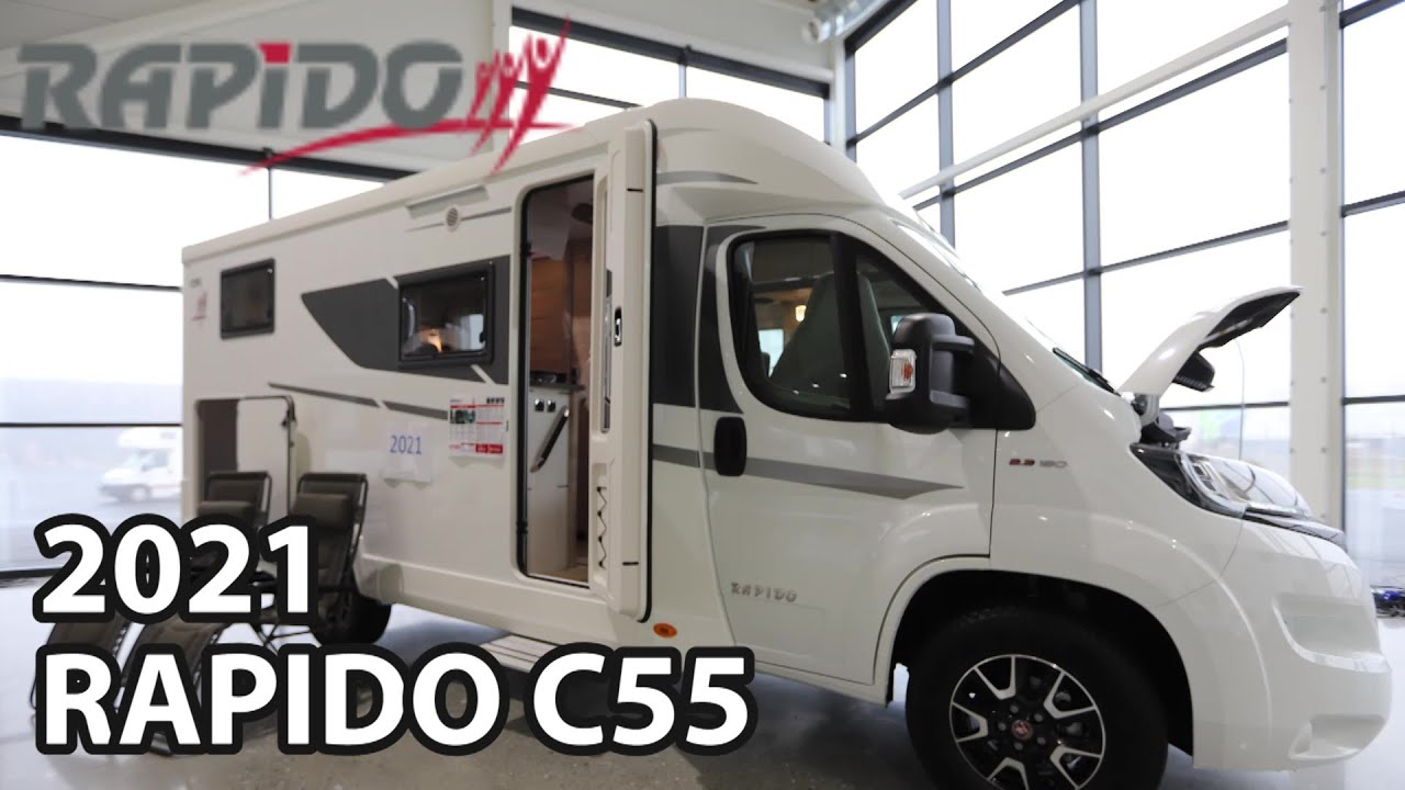 RAPIDO C55 2021 Motorhome 6,72 m - YouTube