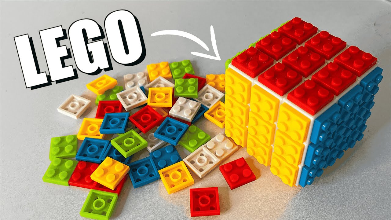 CUBO DI RUBIK fatto di LEGO / Cubo strano - YouTube