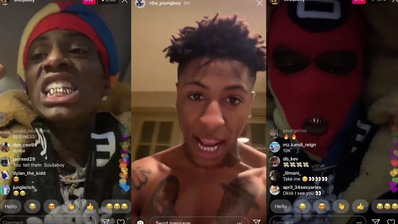 NBA YoungBoy Checks Soulja Boy For Saying He Put Him On MUST Watch ...