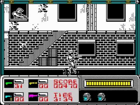 Robocop (Europe) ZX Spectrum Game - YouTube