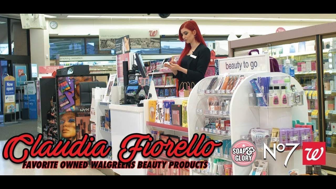 Walgreens Owned Beauty Products! Claudia Fiorello - YouTube