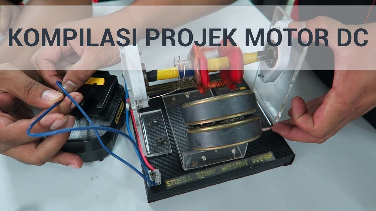 Projek Motor DC Student FPTV UTHM | DIDIKTV - YouTube