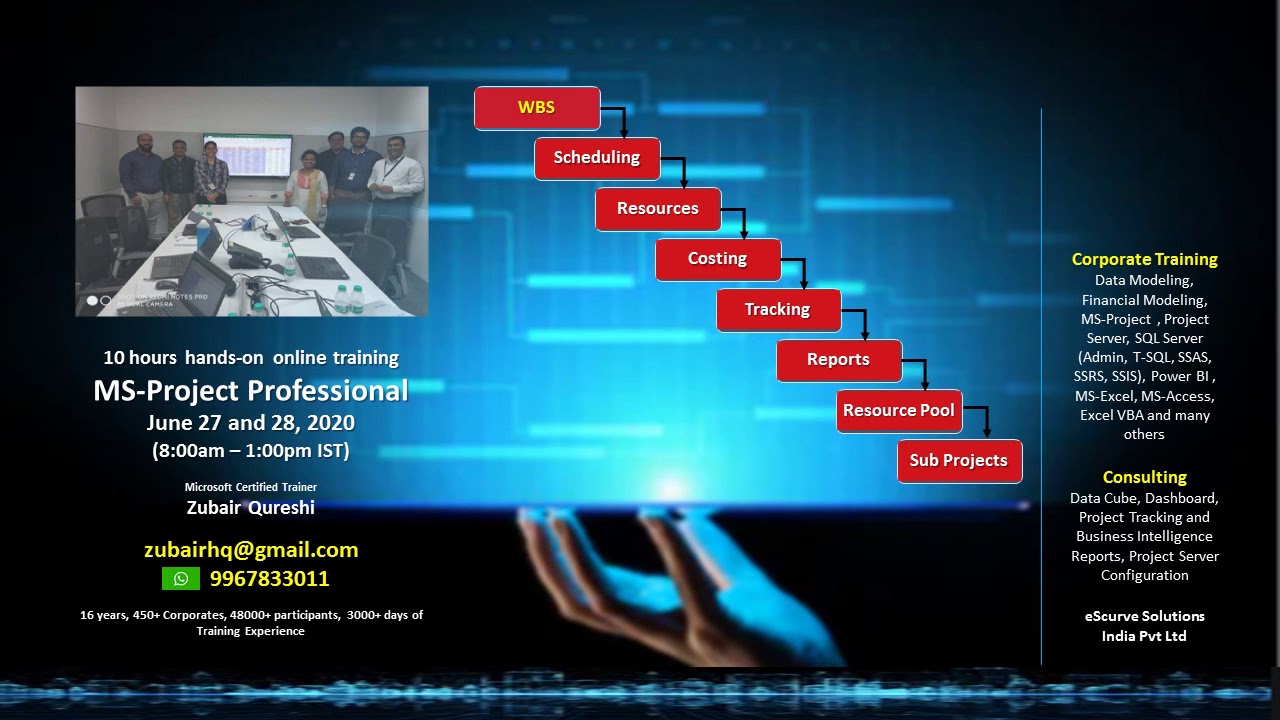 MS Project Training June 27, 2020 - YouTube