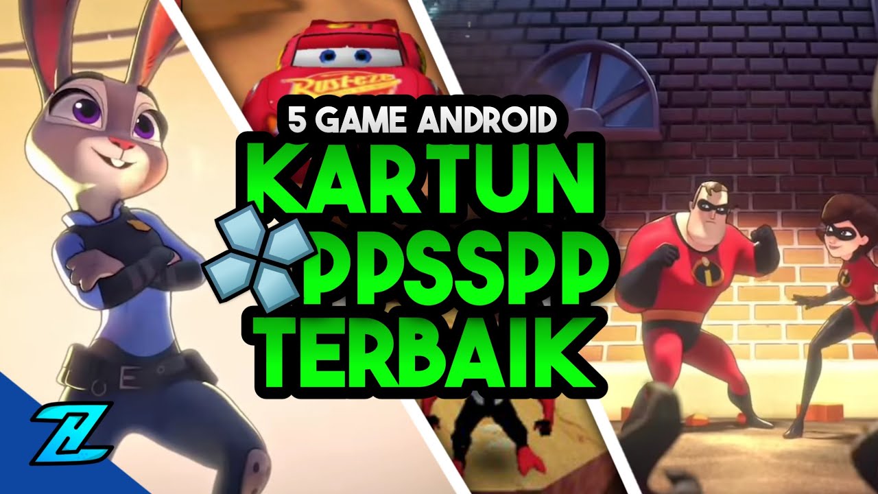 5 game PSP kartun terbaik |android - YouTube