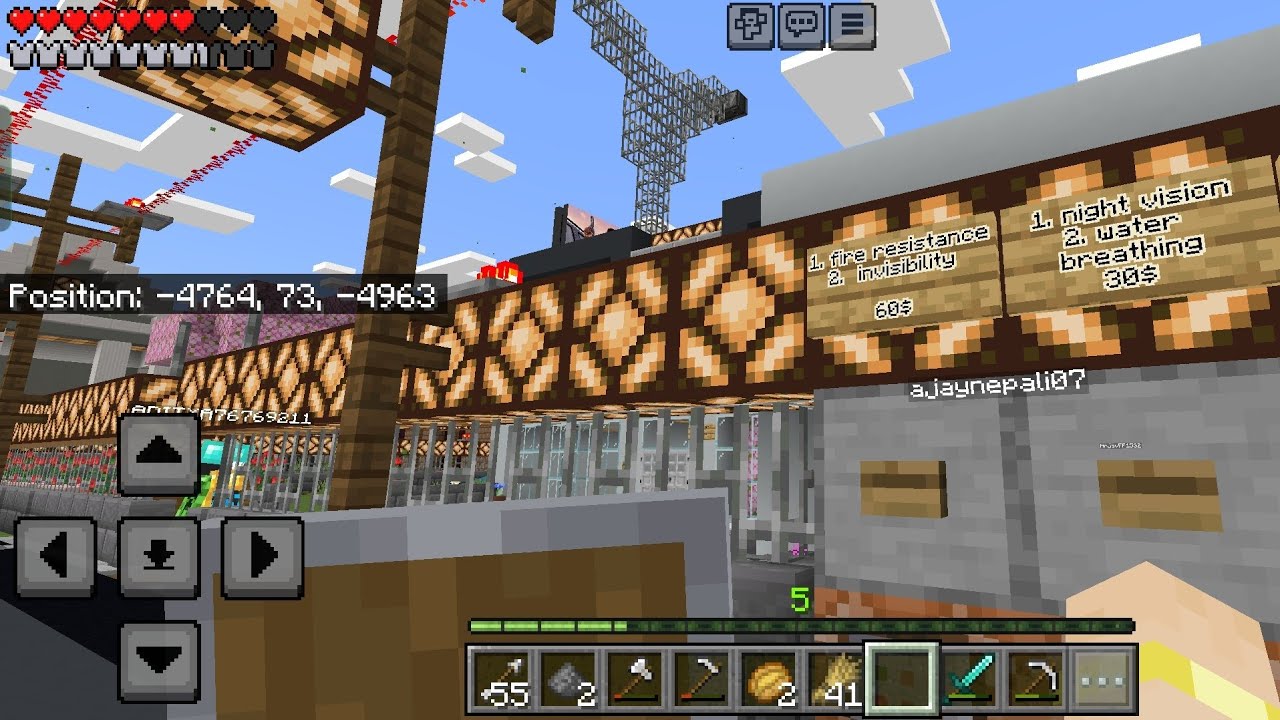 | Gaming world || Minecraft server || bedrock addition || multiplayer ...