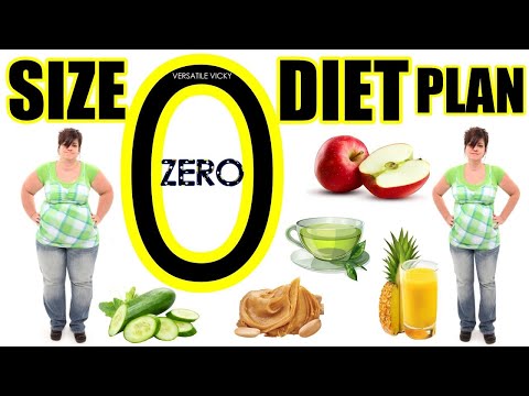Size Zero Diet Plan | Lose 15 Kgs In 15 Days