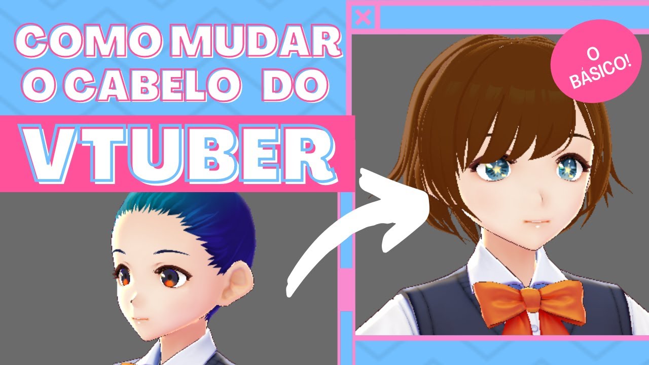 [VTUBER] Como importar o cabelo no VRoid - YouTube
