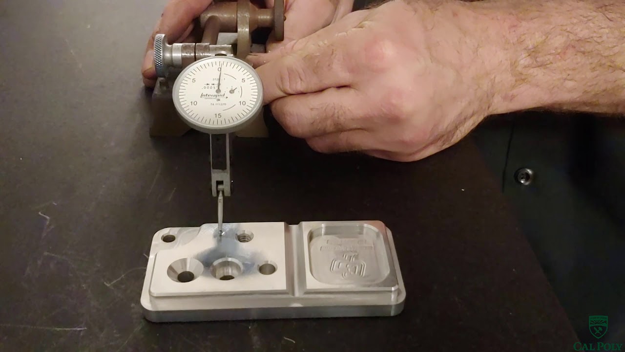 Inspecting Parallelism and Circularity on IME Machining Projects - YouTube