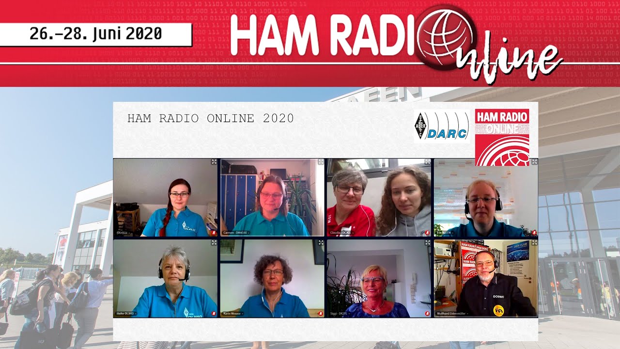 YL-Treffen - Vorstellung einiger YL | HAM RADIOnline 2020 - YouTube