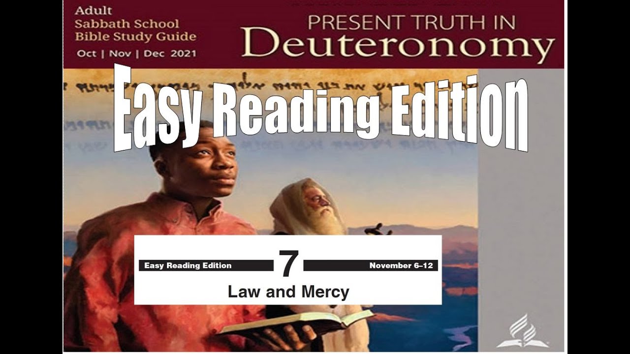 Sabbath School Lesson 7: "Law and Grace" EASY READING EDITION 4th ...