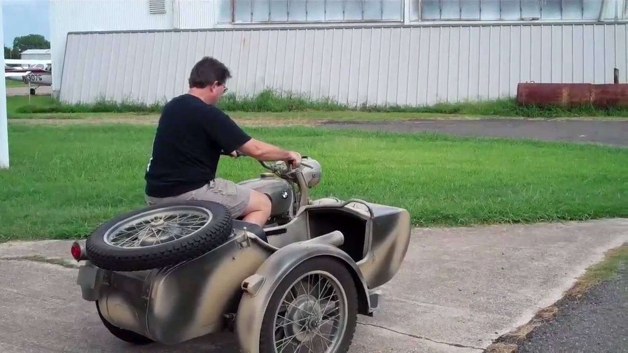 BMW R69S w/sidecar - YouTube