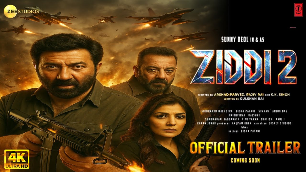 Ziddi 2 Official Trailer | Sunny Deol Movies | Ziddi 2 Movie | Sunny ...