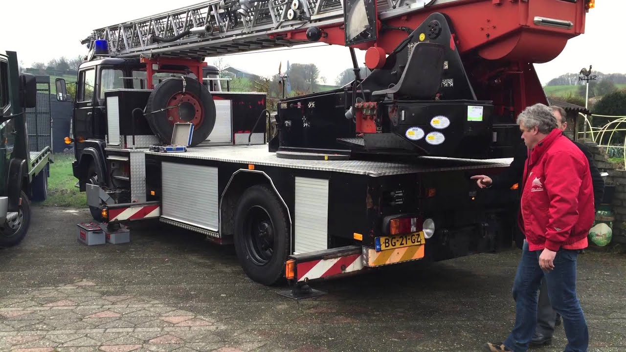 Magirus Deutz 192 Fire Truck/ Ladderwagen - YouTube