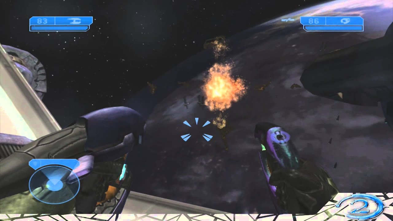 Halo 2. Mission 1 "The Heretic; The Armory; Cairo Station" w/ Cutscenes ...