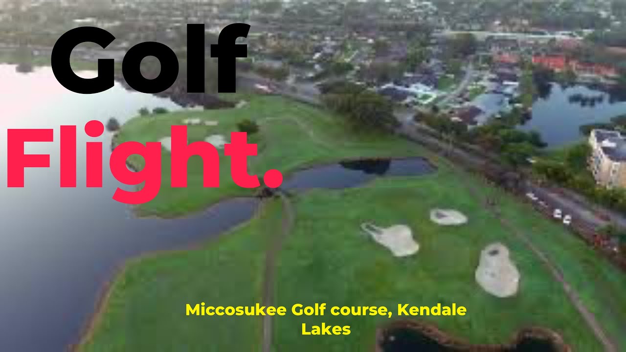Watch The Miccosukee Golf Course From The Air Cinematic 4K video - YouTube