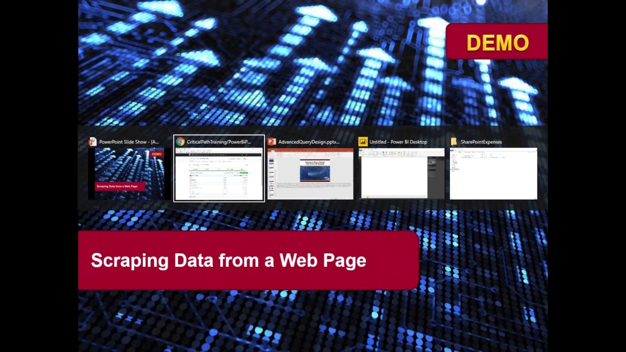 Advanced Query Design with Power BI Desktop - YouTube
