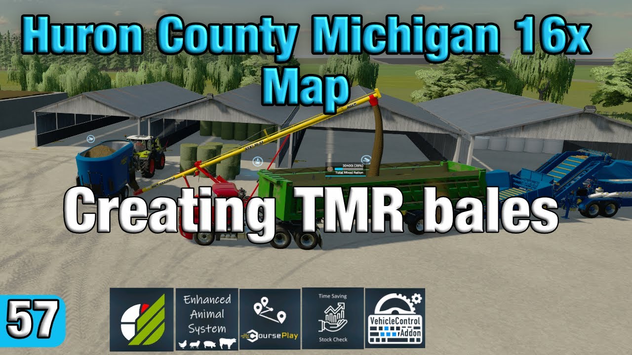 This maybe CHEATING - Huron County Michigan 16x Map - FS22 - Episode 57 ...