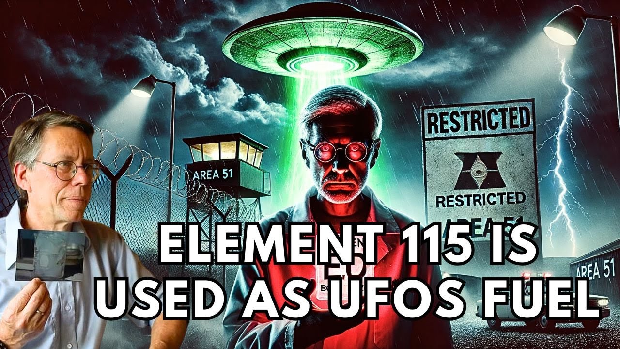 FBI Raided Bob Lazar to SILENCE Him About Alien Element 115 - YouTube