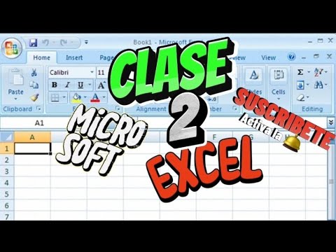 CLASE 2 EXCEL, MENU INICIO FORMAS DE USO Y APLICACIONES - YouTube